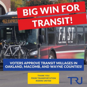 May Membership Month: Think Transit? Join TRU! - Transportation Riders ...